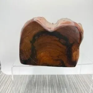 Unbranded | Accents | Vtg Hand Carved Live Edge Wood Jewelry Box 2 ...